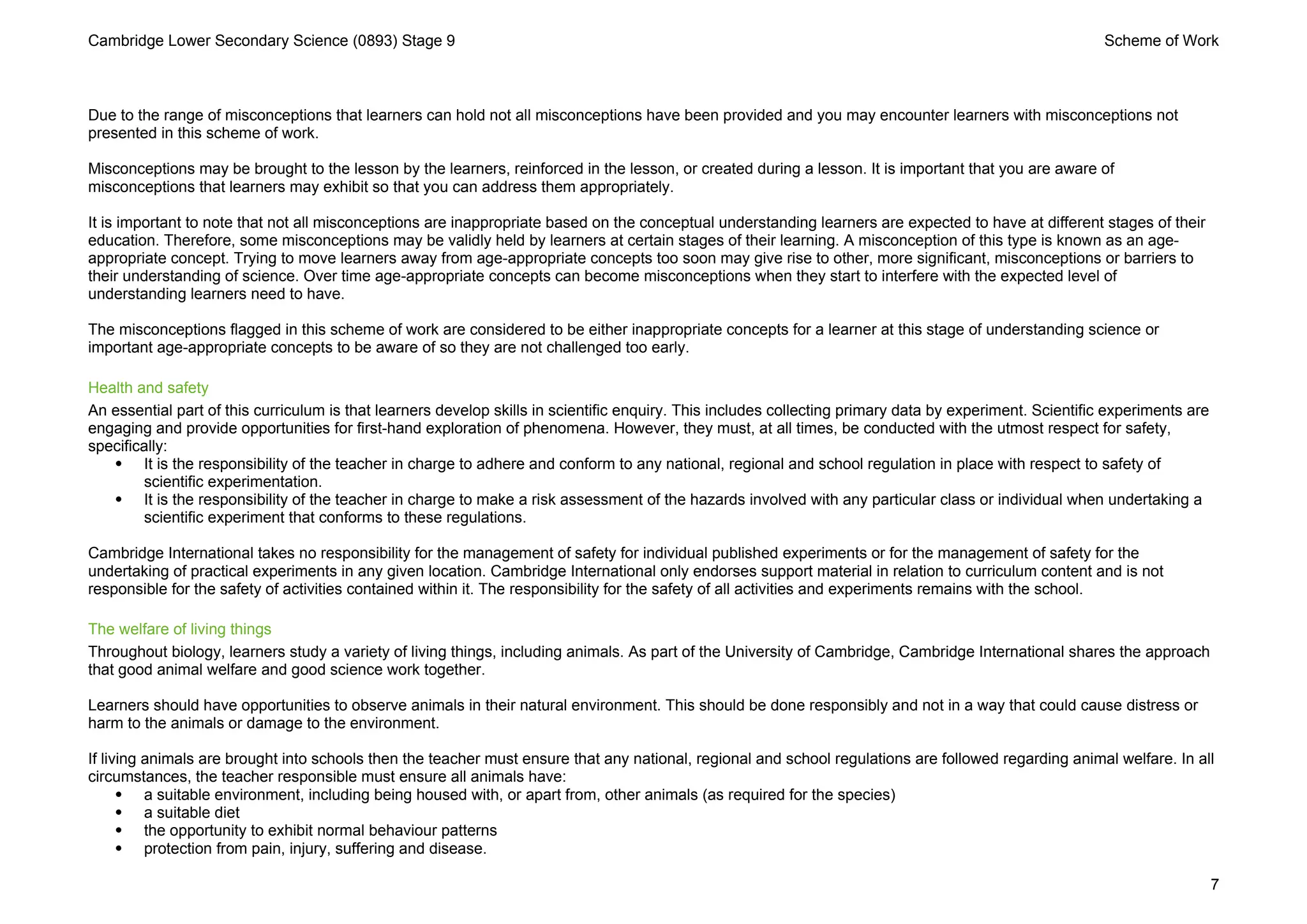 0893 Lower Secondary Science Stage 9 Scheme of Work_tcm143-595697.docx