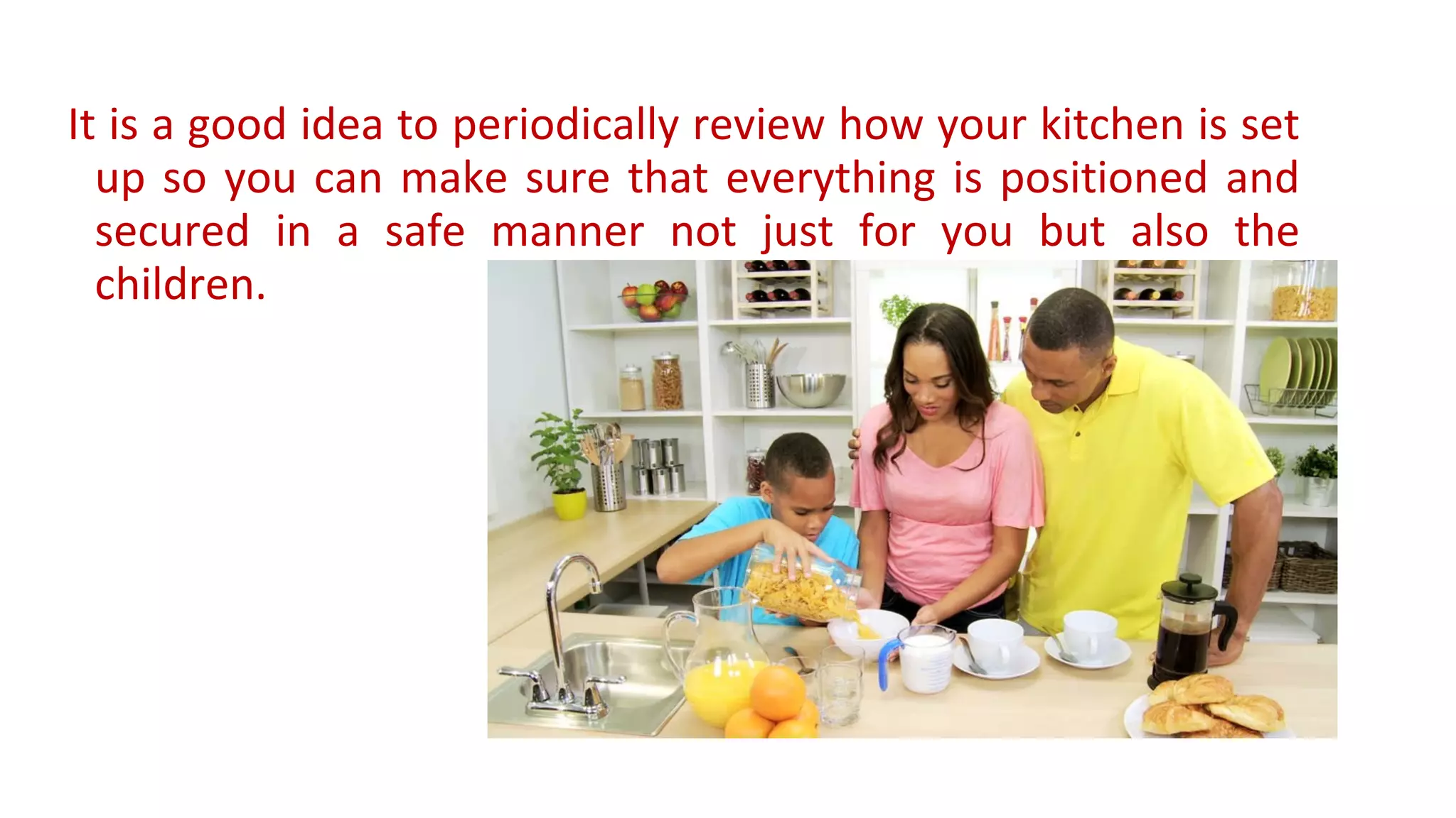 KITCHEN SAFETY PRESENTATION | PPT