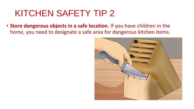 KITCHEN SAFETY PRESENTATION | PPT