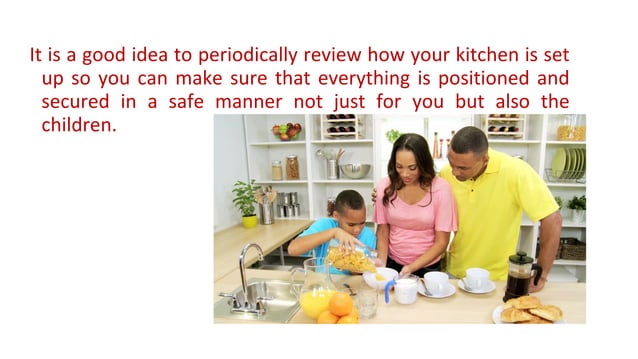 KITCHEN SAFETY PRESENTATION | PPT