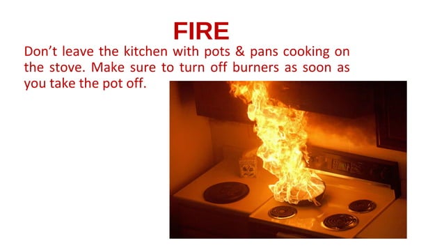 KITCHEN SAFETY PRESENTATION | PPT