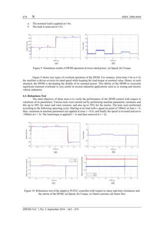 Self-Tuning Fuzzy Based PI Controller for DFIM Powered by Two Matrix Converters | PDF