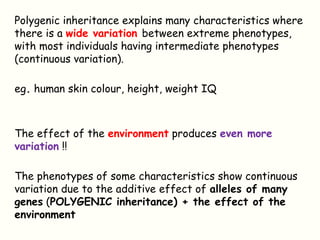 a level biology. Polygenic Inheritance.pptx
