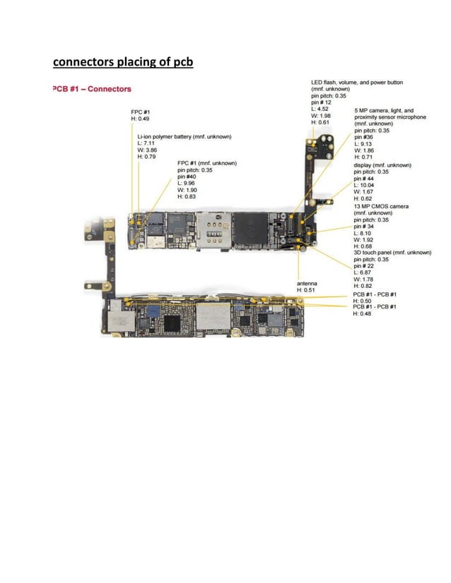 iphone 6s diagram comp Schematic | PDF