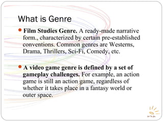 Game Genres | PPT