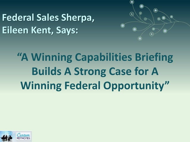 Capabilities Briefing | PPTX | Events