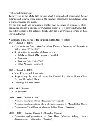 Sam Misbah Curriculum Vitae | DOCX