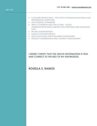 ROUELLARESUME | PDF | Free Download