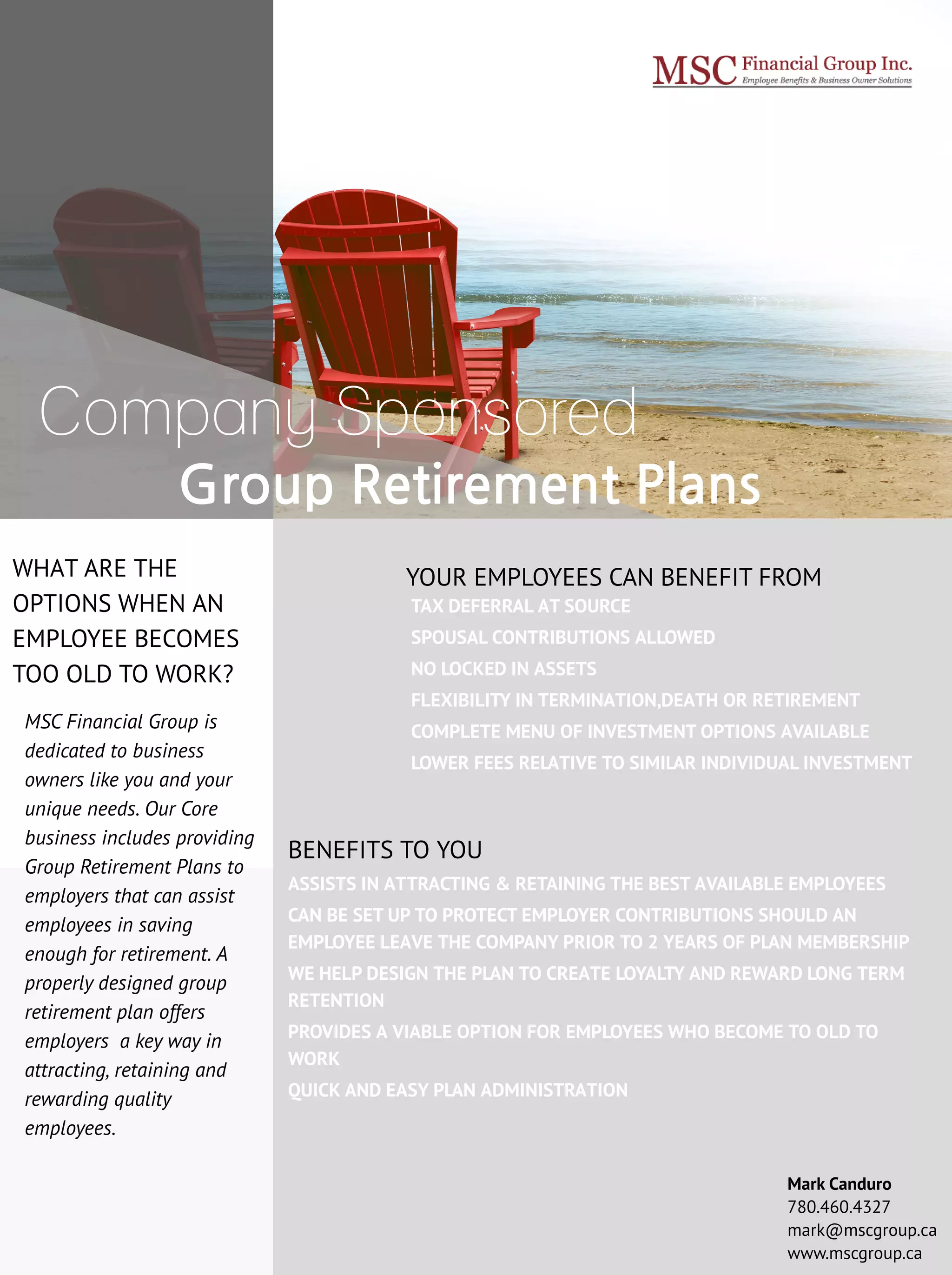 MSC Group Retirement(1) | PDF