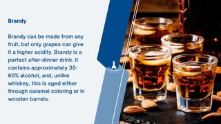 Alcoholic Beverages: Definition, Production, and Ingredients | PDF