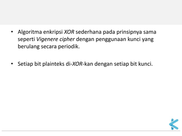 Kriptografi - Algoritma Kriptografi Modern | PPT