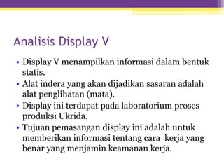 08 analisa display | PPT