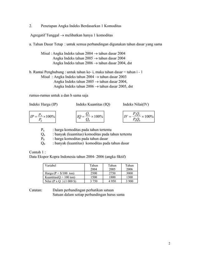 08 angka indeks | PDF