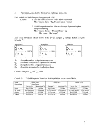 08 angka indeks | PDF