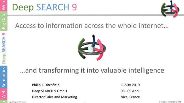 IC-SDV 2019: Deep SEARCH 9 | PPT