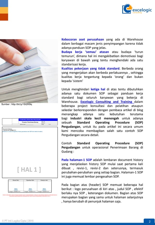 08.[Artikel] Standard Operating Procedure Pergudangan | PDF
