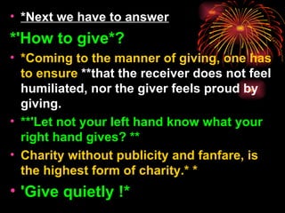 08 art of giving | PPS