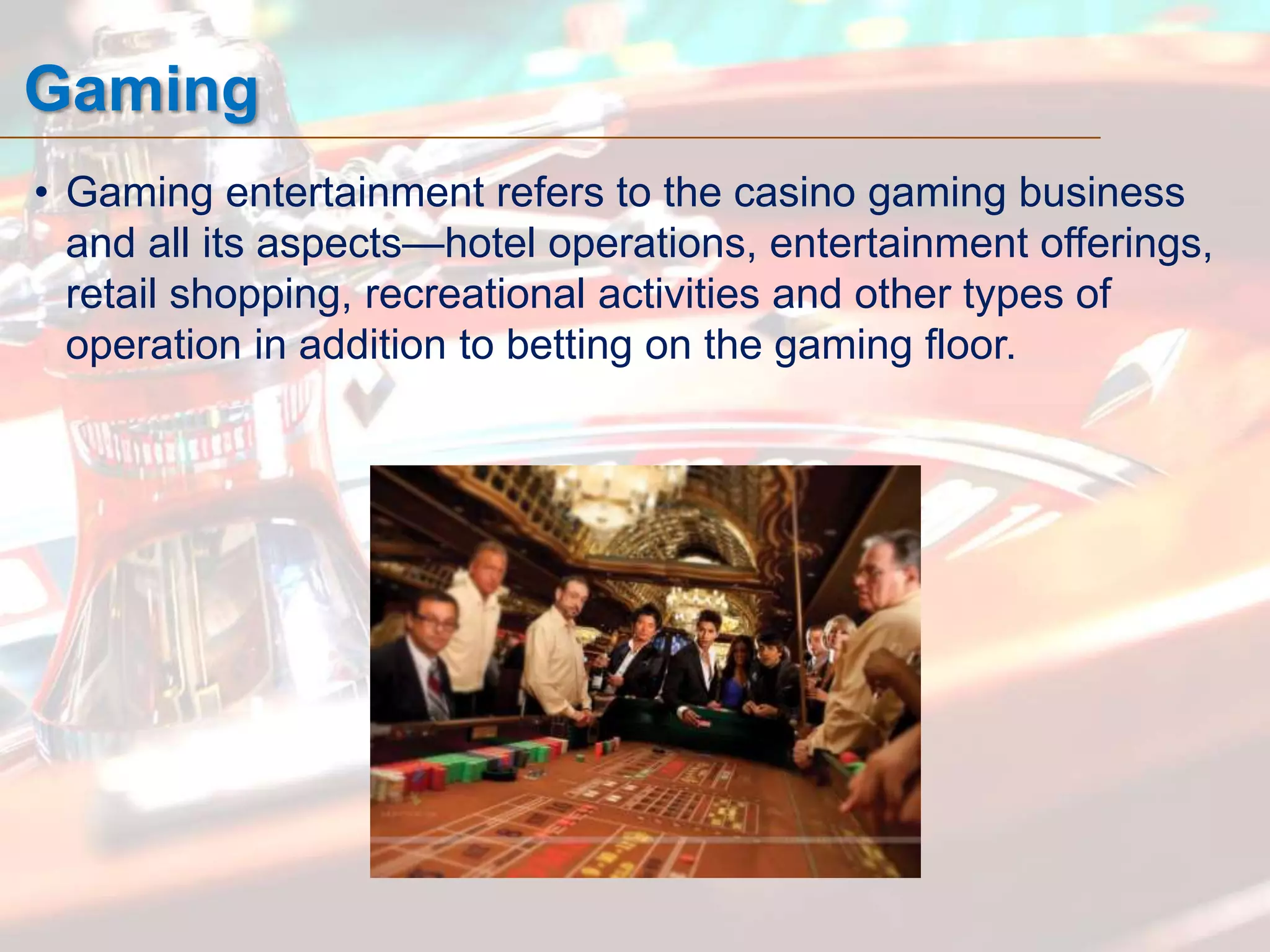 Attractions, Entertainment, Recreation, and Other Sectors - Tourism | PPTX