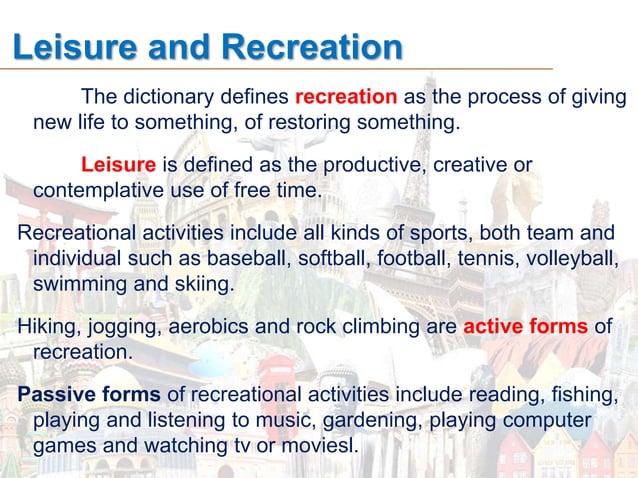 Attractions, Entertainment, Recreation, and Other Sectors - Tourism | PPTX | Casino and Gambling ...