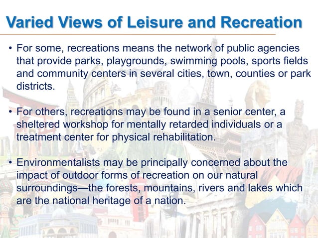 Attractions, Entertainment, Recreation, and Other Sectors - Tourism ...