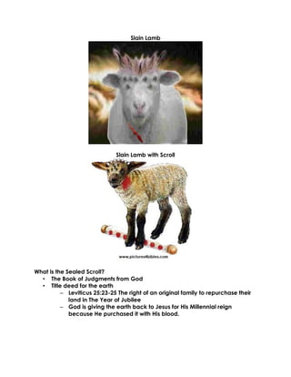 08 August 9, 2015, Revelation 5, The Worthy Lamb | PDF
