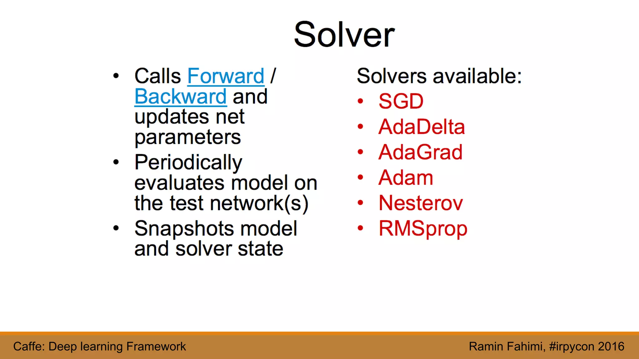 Caffe - A deep learning framework (Ramin Fahimi) | PDF