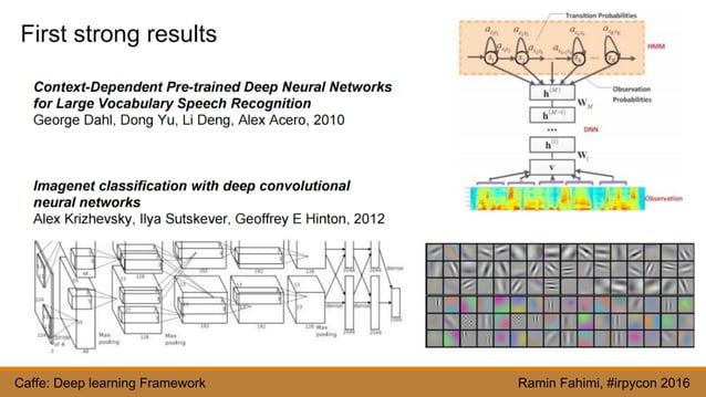 Caffe - A deep learning framework (Ramin Fahimi) | PDF | Graphics ...