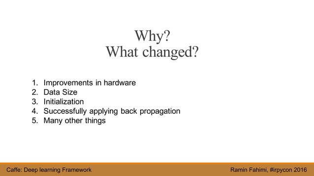 Caffe - A deep learning framework (Ramin Fahimi) | PDF | Graphics ...