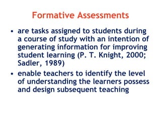 Sustainable Assessments in Teacher Education | PPT