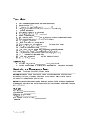 08b.Twitter strategy template | DOC