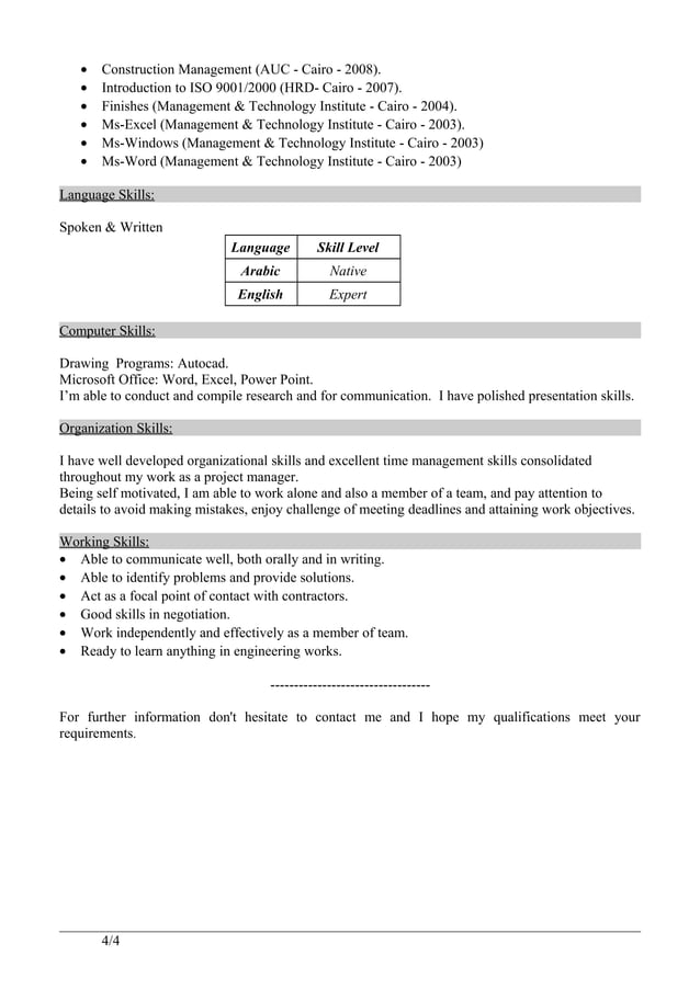 A.Hussein - C.V | PDF