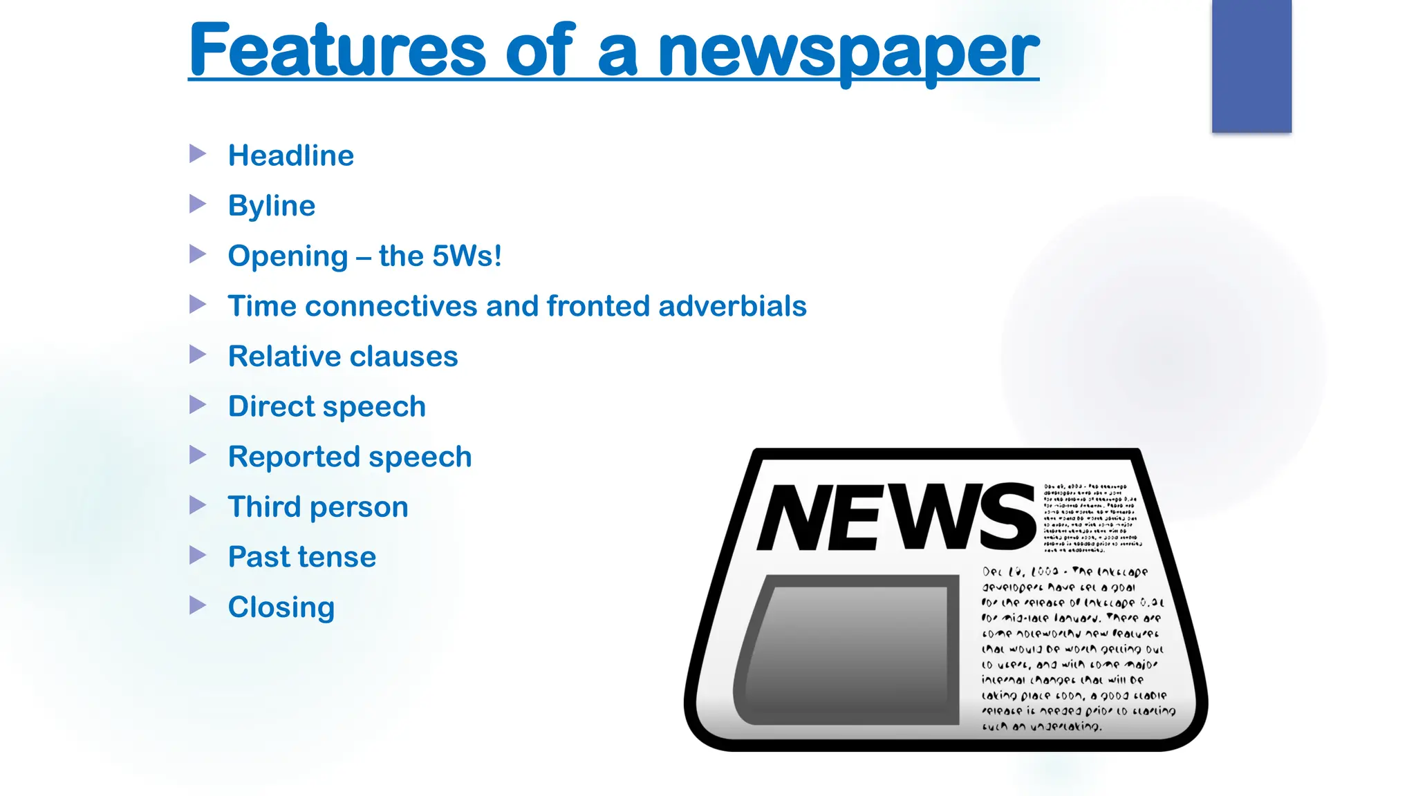 What is NEWSPAPER(1)Purpose,kind,speech.pptx