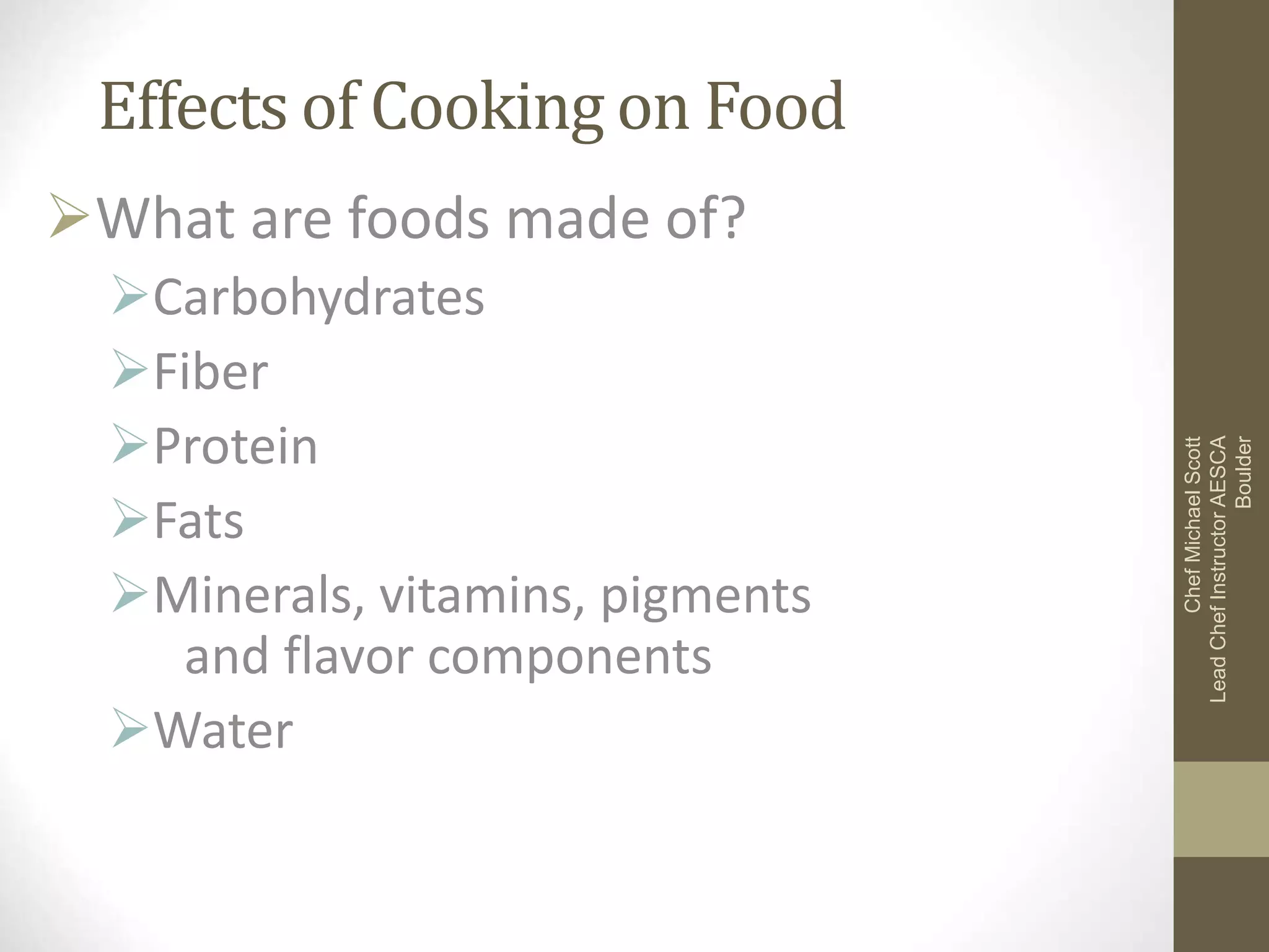 08 basic food chemistry | PPT