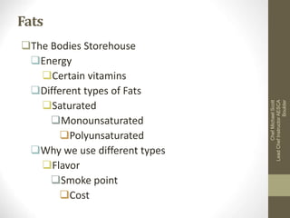 08 basic food chemistry | PPT | Chemistry | Science