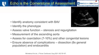 Bicuspid Aortic Valve in Athletes - Duke SCD.24