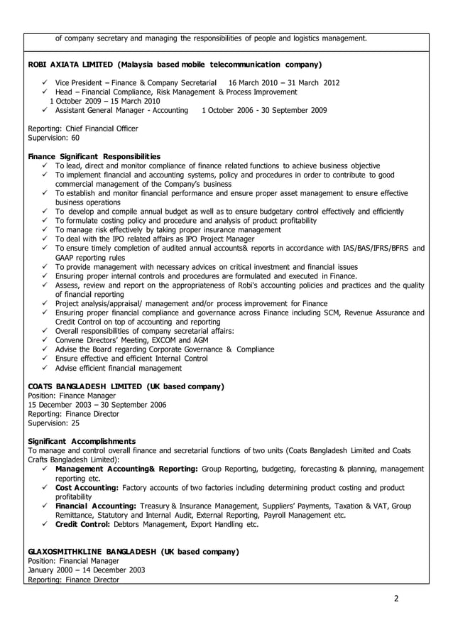 Revised CV - Updated | PDF