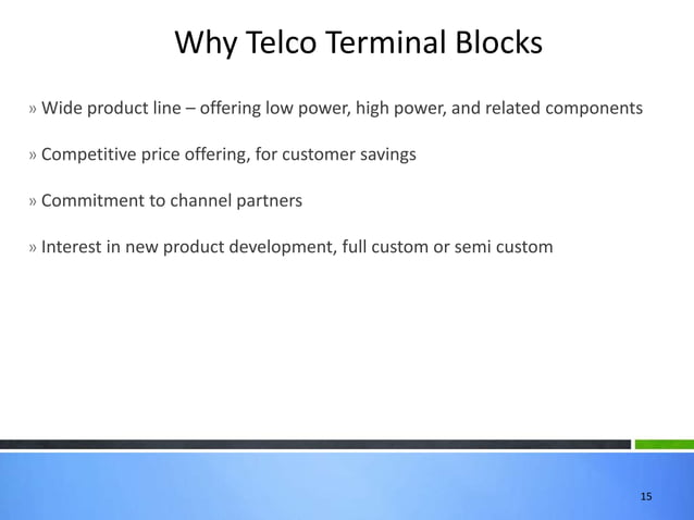 Telco terminal block info | PDF | Technology & Computing