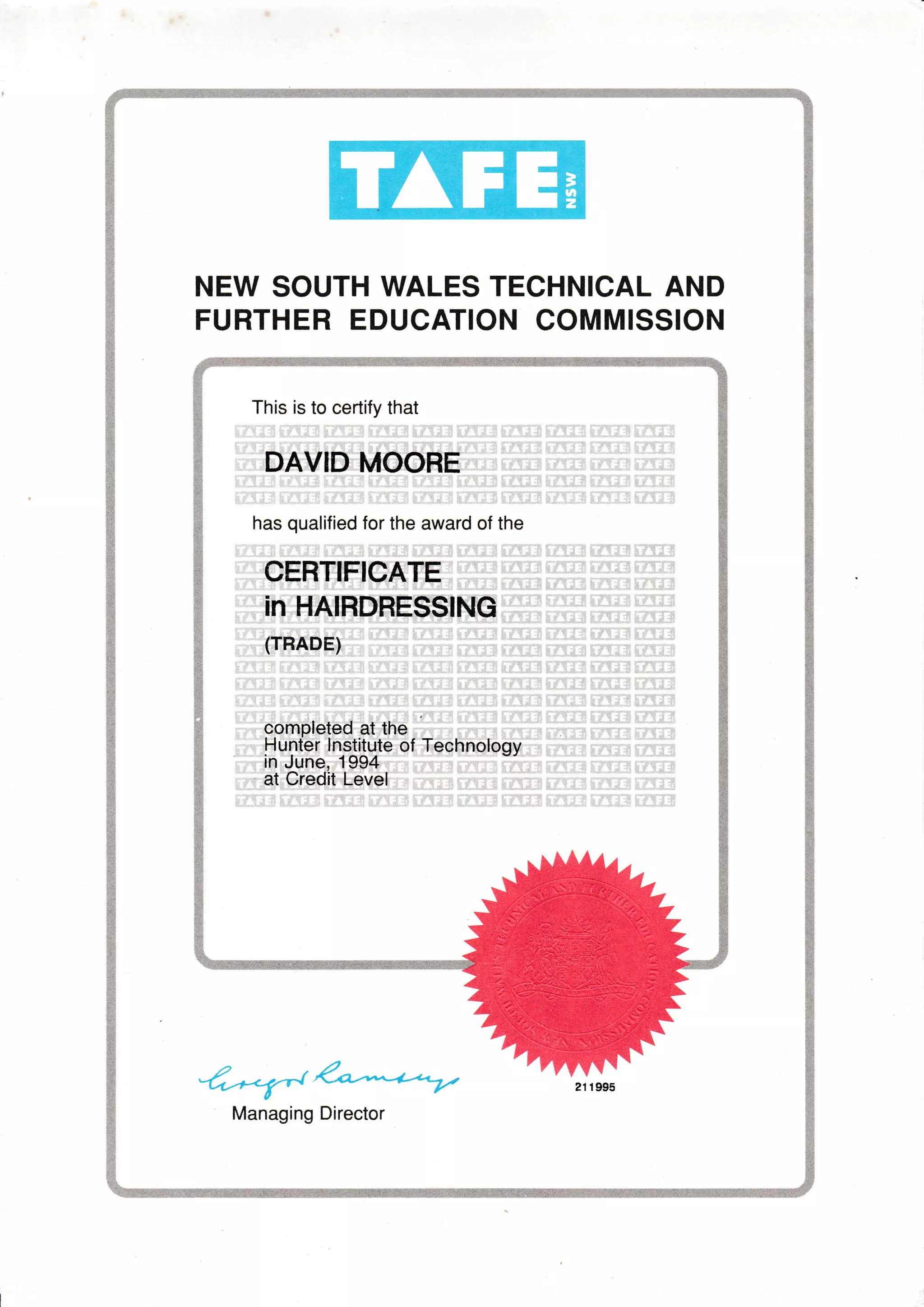Cert 3 hairdressing | PDF