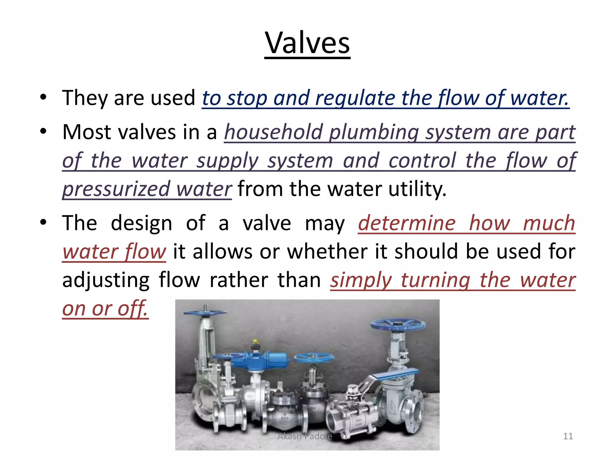 08 Building Water Supply and Sanitary Fixtures | PPTX