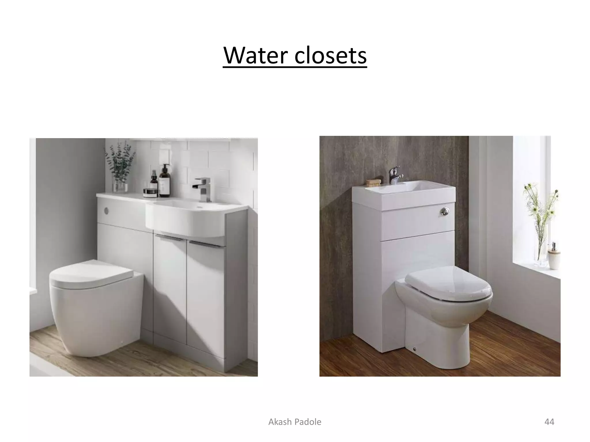 08 Building Water Supply and Sanitary Fixtures | PPTX