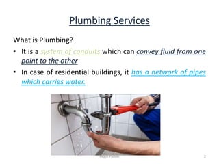 08 Building Water Supply and Sanitary Fixtures | PPTX