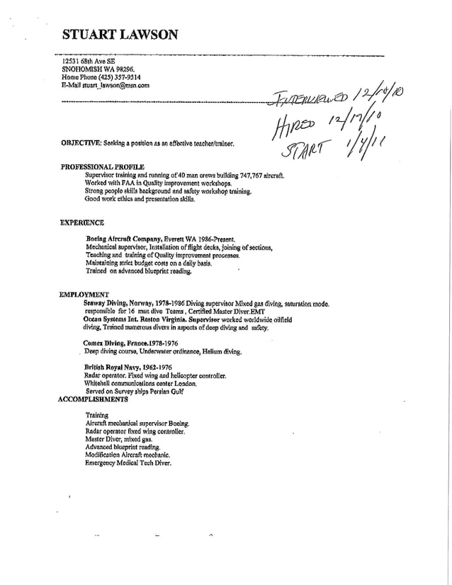 Stuart Lawson resume-1 | PDF