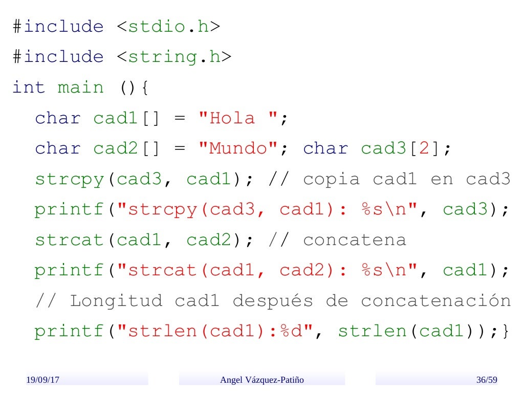 Cadenas En C Youtube - Riset Cadenas En C Youtube - Riset