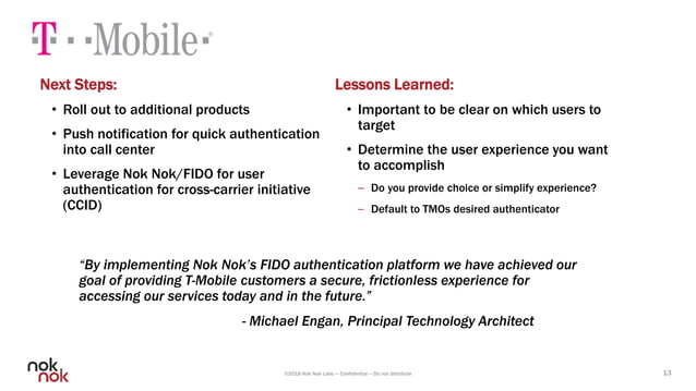 FIDO in Action: Real World Development Case Studies | PPT