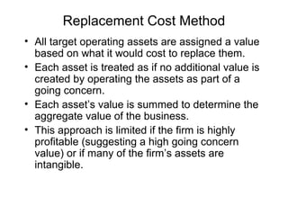 08~chapter 8 primer_on_relative_valuation_methods | PPT
