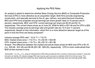 08~chapter 8 primer_on_relative_valuation_methods | PPT