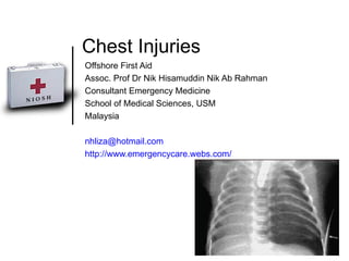 First Aid For Chest Injury | PPT