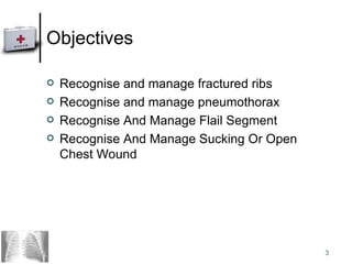 First Aid For Chest Injury | PPT