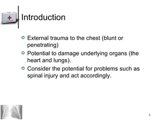 First Aid For Chest Injury | PPT