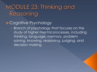 08 cognition & language | POTX | Science